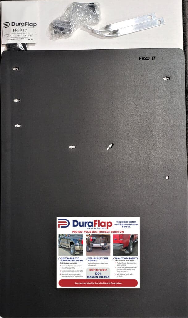 Duraflap Ford F350/450 Rear Dually 2017 - Current Custom Mud Flaps ...