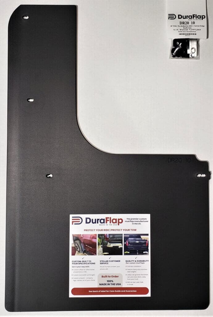 Duraflap Dodge 3500/4500/5500 Rear Dually 2010-Current Custom Mud Flaps ...