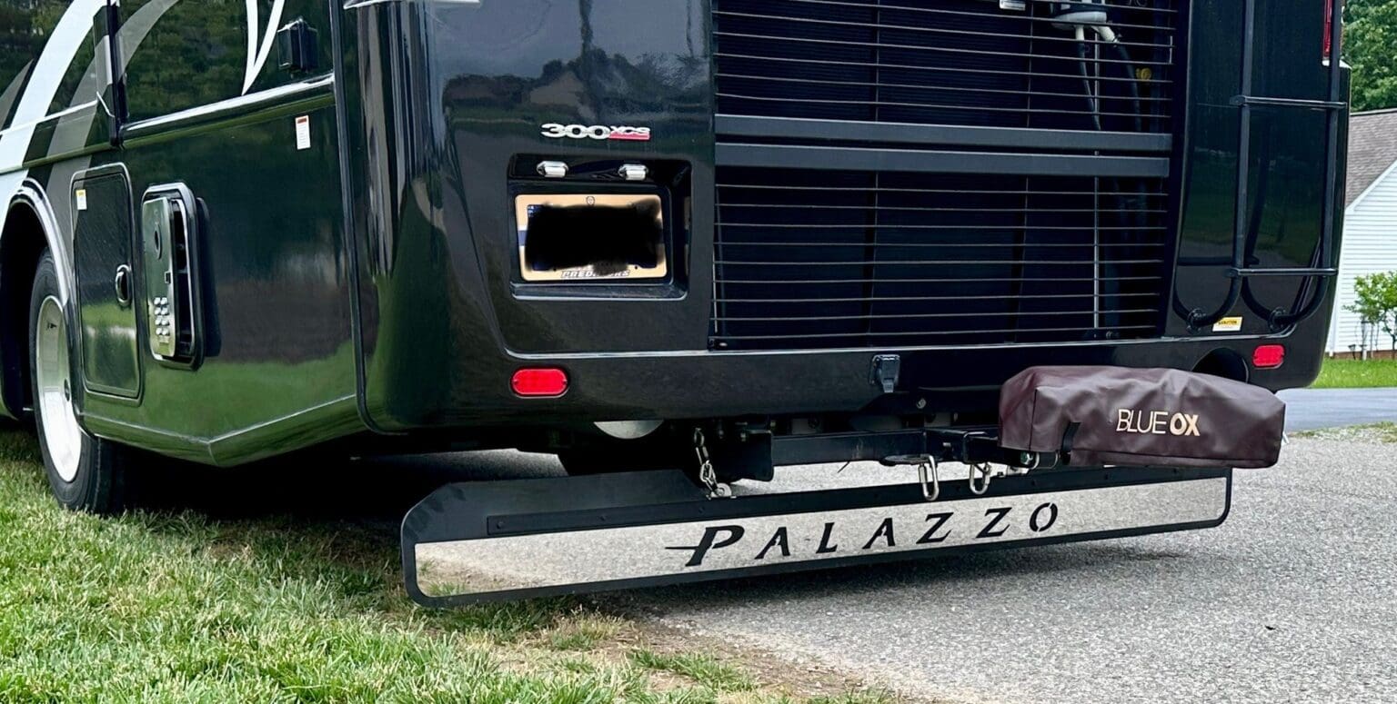 Duraflap Motorhome Mud Flap with Cutout and Custom Text Custom Mud ...